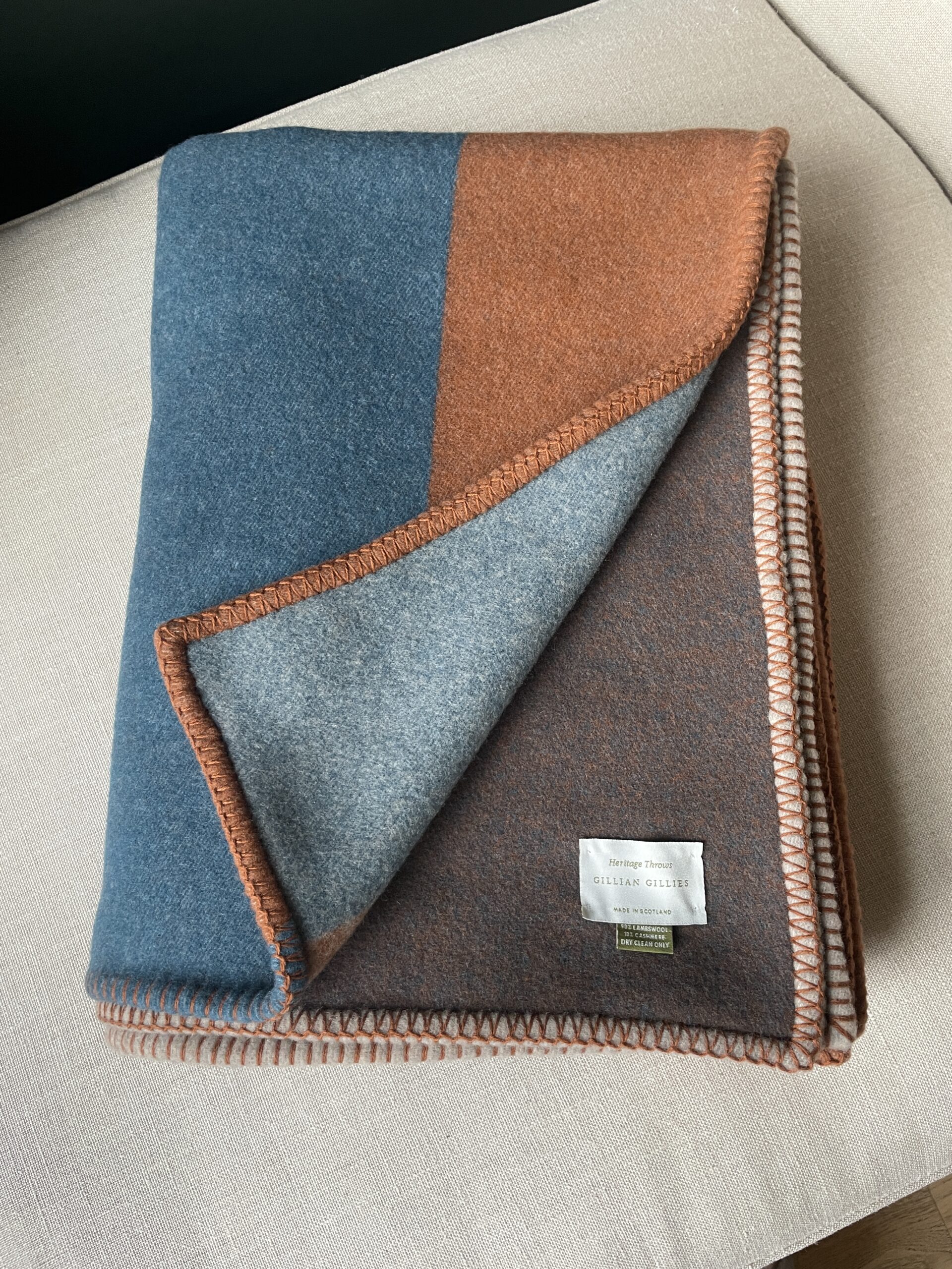 Dundee Wool & Cashmere Blanket | Interior Design Toronto | Gillian ...